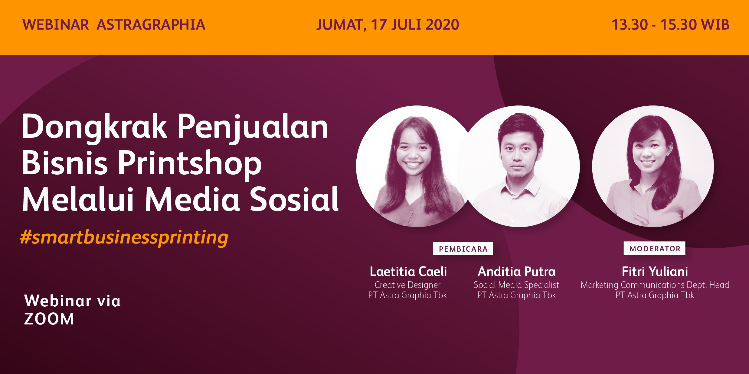 Webinar PT Astra Graphia Tbk : Dongkrak Penjualan Bisnis Print shop ...