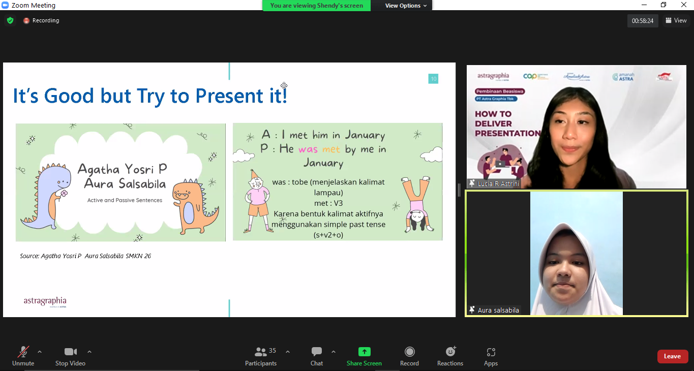 Astragraphia Selenggarakan Pelatihan Competence Aid Program (CAP) untuk ...