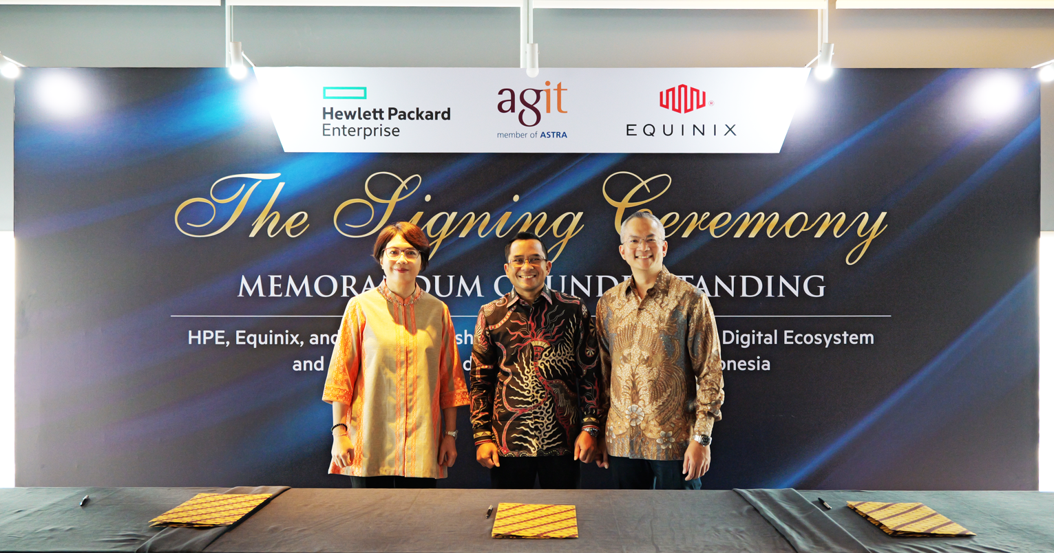 HPE, Equinix, and AGIT Collaboration Drives Digital Ecosystem Development and AI Acceleration in ...